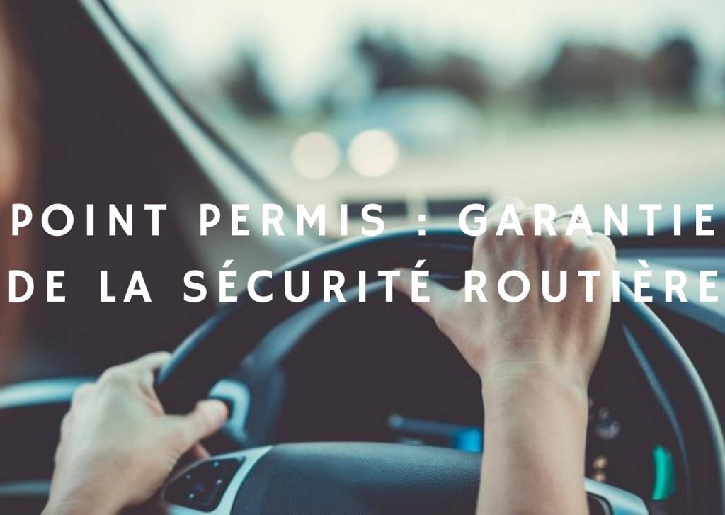 Point permis: la prudence du conducteur.